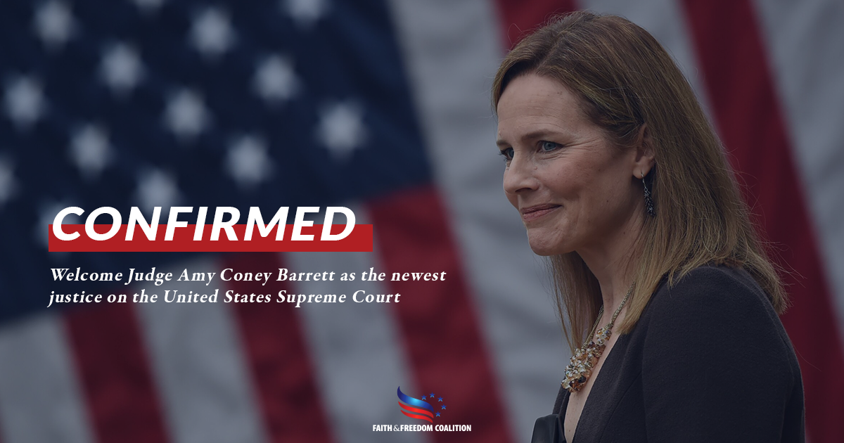 U.S. Senate Confirms Judge Amy Coney Barrett to the Supreme Court ...